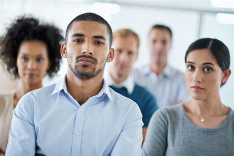 We Dont Leave Room For Error Portrait Of A Group Of Diverse Colleagues Standing In An Office
