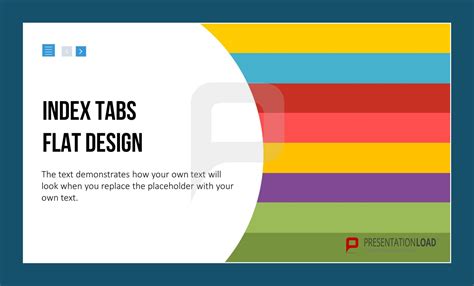 the set consists of 128 slides that include index tabs linked to the master slide which make it