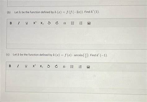 Solved The Table Above Gives Values Of The Differentiable
