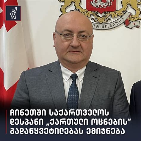 🔴 ჩინეთში საქართველოს დესპანი მამუკა Formula • ფორმულა