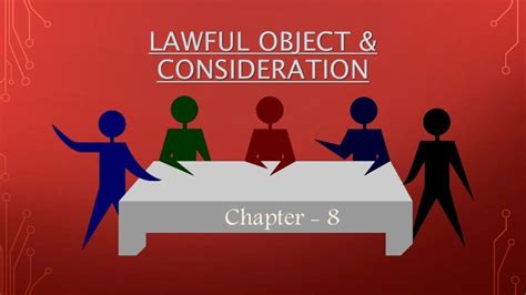 legality of object and consideration chapter 8 business law