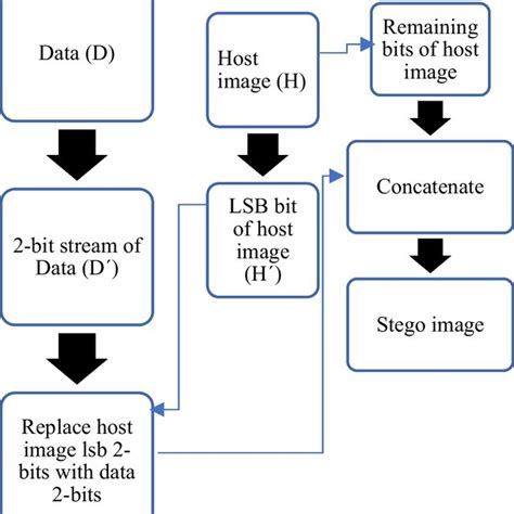 Block Diagram Of The 2 Bit Lsb Substitution Algorithm 28 Download Scientific Diagram