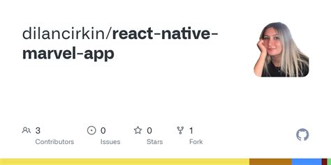 Github Dilancirkinreact Native Marvel App