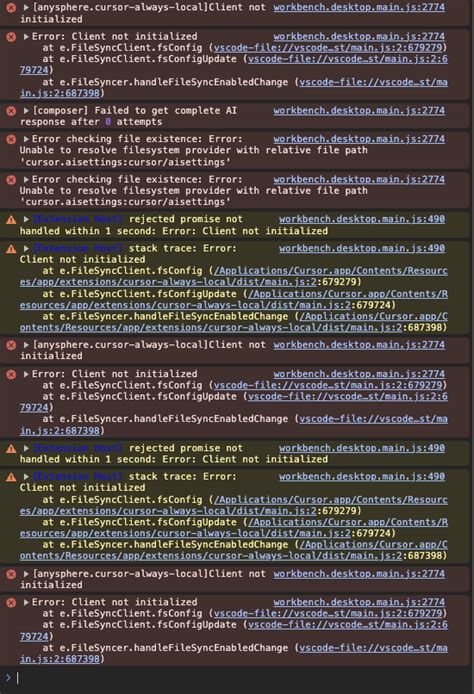 Composer Just Hangs On Generating Bug Reports Cursor Community Forum