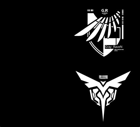 Gray Raven And Strike Hawk Emblem By 壊音独奏 R Punishinggrayraven