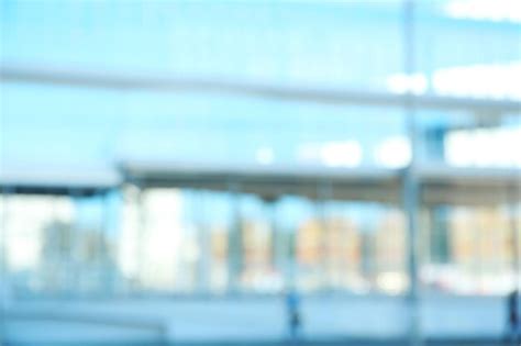 Premium Photo Blurred Windows Of Building Office Center