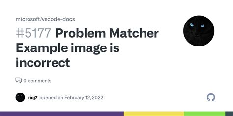 problem matcher example image is incorrect · issue 5177 · microsoft