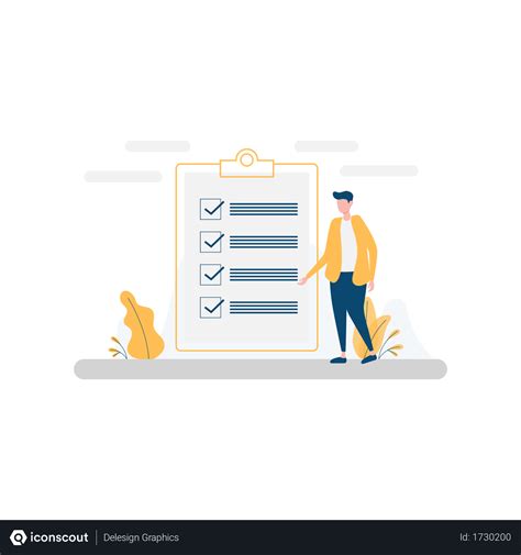 best free tasklist illustration download in png and vector format