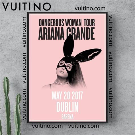 Ariana Grande Dangerous Woman Tour Dublin 3arena May 2017 Vertical