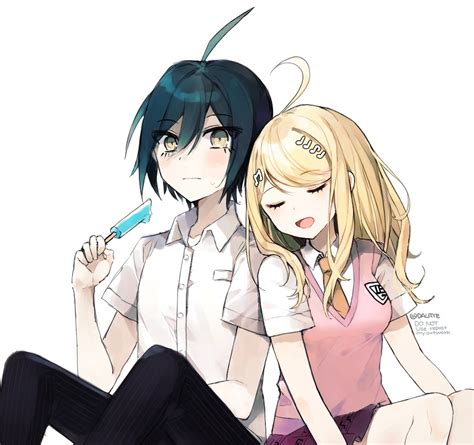 Saihara Shuuichi :: Akamatsu Kaede :: Danganronpa (VN) :: Art VN (vn ...