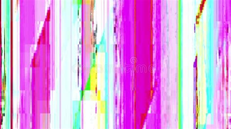 Pixel Noise Texture 8bit Glitch Color Artifacts Stock Video Video Of Overlay Static 251270649