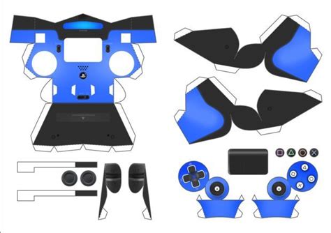 Playstation 4 Controller Papercraft