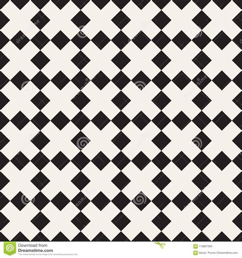 Vector Seamless Geometric Pattern Simple Abstract Lines Lattice Stock Illustration