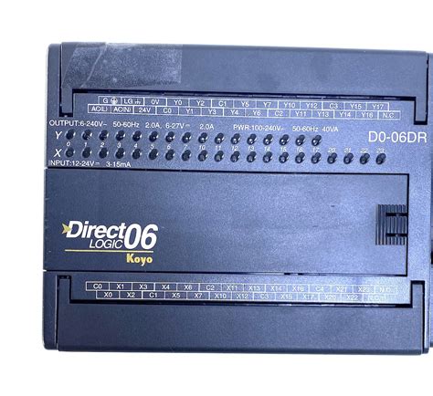 Automation Direct D0 06dr Koyo Direct Logic06 Module Broke Door