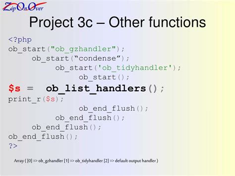 Ppt Output Buffering Control With Php Powerpoint Presentation Free