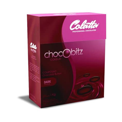 Colatta Chocobitz Dark Compound Button 6x1kg