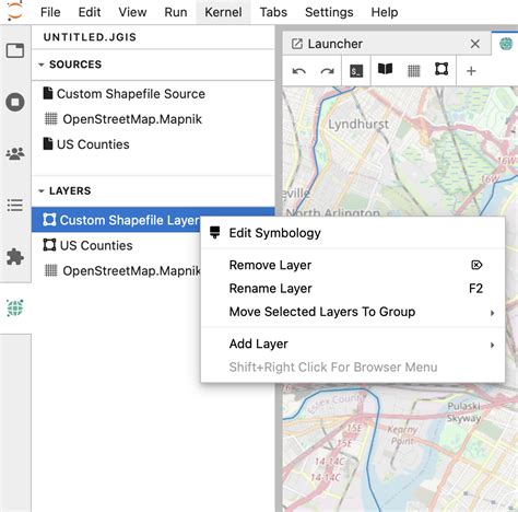 Getting Started With JupyterGIS JupyterGIS Documentation