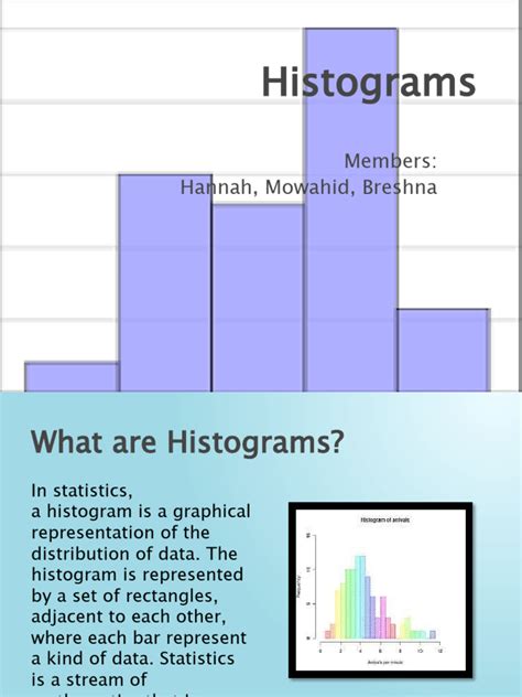 histograms pdf histogram statistics