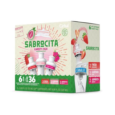 Cirkul Sabrocita Flavor Cartridge Variety Pack 6 Pack 2