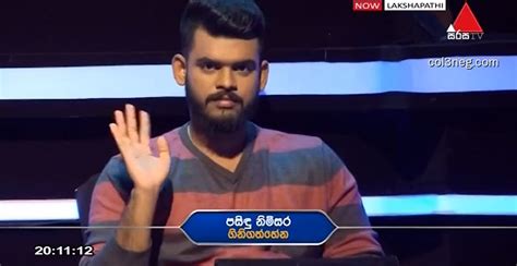 Pasindu Nimsara Who Wants To Be A Millionaire Wiki Fandom