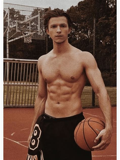 Tom Holland Basketball Journal For Sale By Hintqdden Redbubble
