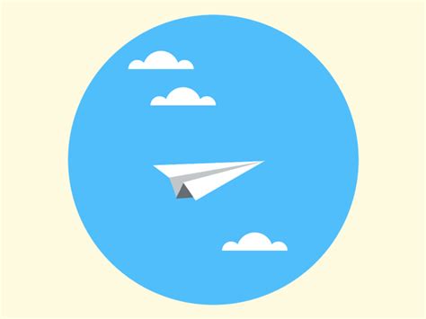 CSS Paper Plane Animation Lena Design
