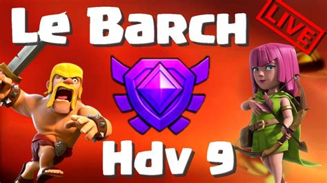[coc] Hdv 9 Le Barch En Cristal La Compo Farm La Plus Economique