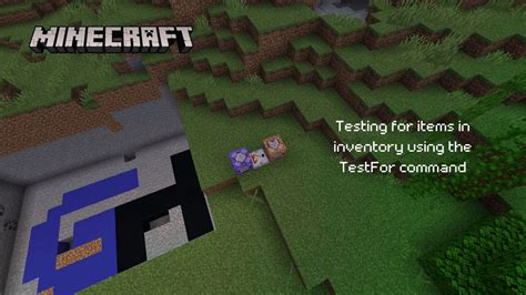 Minecraft TestFor Command Heres How To Tell What Someone Has In Their Inventory