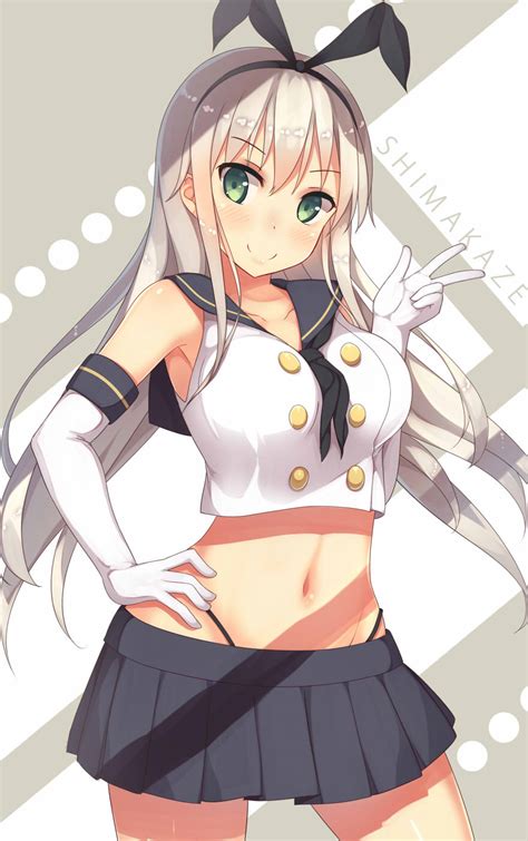 Shimakaze Kantai Collection Drawn By Samegami Danbooru