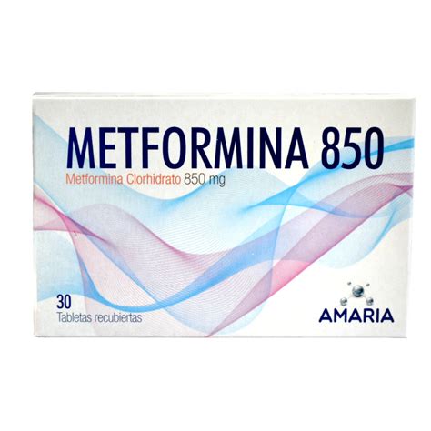 Metformina 850mg Control Glicemia— Farmacorp