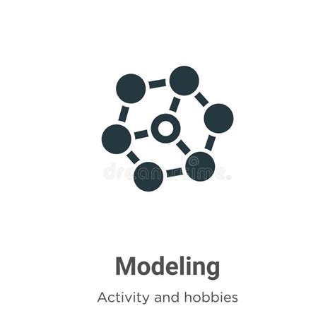 3d modeling icon in filled thin line outline and stroke style vector