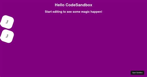 Frame Motion Animations Codesandbox