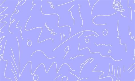 Premium Vector Hand Drawn Scribble Seamless Pattern Background