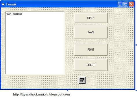 All About Vb Cara Menampilkan Kotak Dialog Open Di Form Visual Basci 60