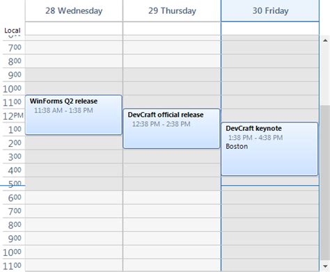 Themes And Appearance Winforms Scheduler Control Telerik Ui For Winforms