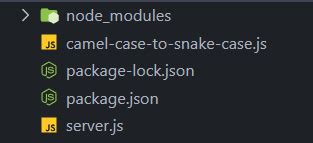 How To Convert Camel Case To Snake Case In JSON Response Implicitly Using Node Js GeeksforGeeks
