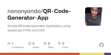 Github Nononyondoqr Code Generator App Simple Qr Code Generator