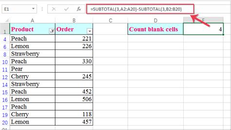 How To Count Filtered Cells With Specific Text In Excel Design Talk