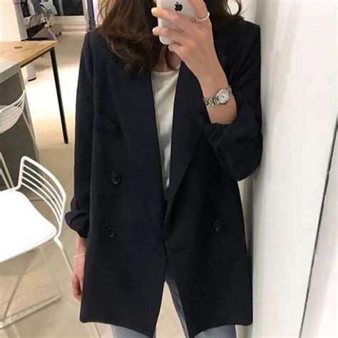 모던한 느낌 여성 기본 디자인 자켓 데일리 오피스룩 온채널