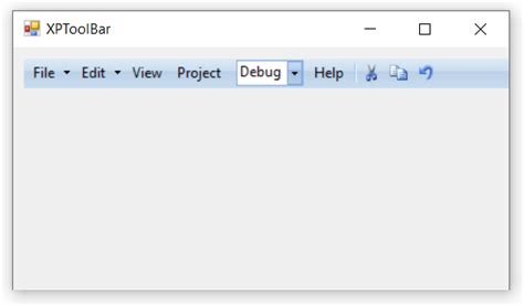 Themes In Windows Forms Xptoolbar Control Syncfusion