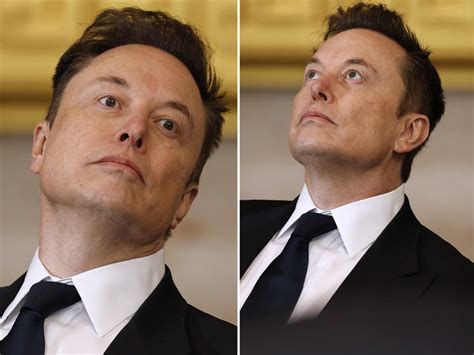 elon musk looks fascinated by ceiling at trump inauguration