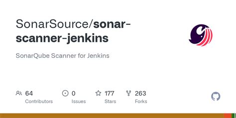 Github Sonarsourcesonar Scanner Jenkins Sonarqube Scanner For Jenkins