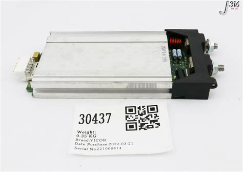30437 Vicor Power Supply Module M28v 7 1ab J316gallery