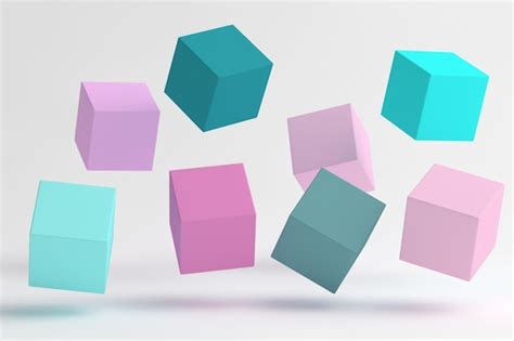 Premium Photo 3d Cubes