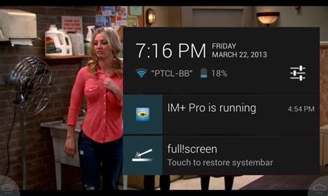 Run Android Apps In Full Screen With Navigation Notifications Access
