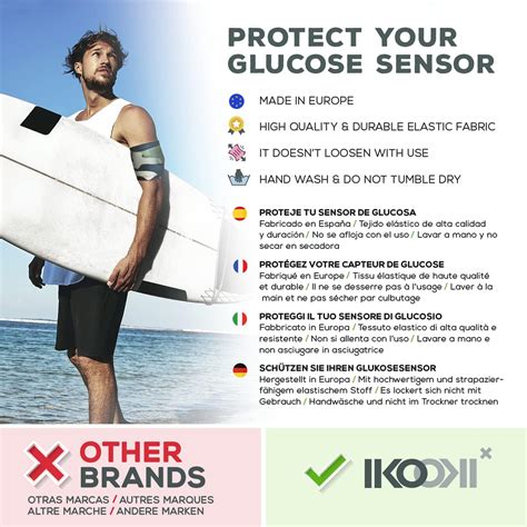 Abbott Freestyle Libre Dexcom G4 G5 G6 Guardian Sensor Omnipod Armband Hold And Protect