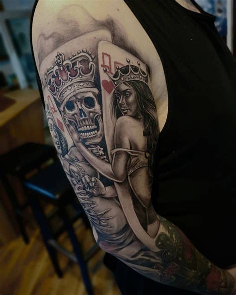 King Of Spades And Queen Of Hearts Tattoo Meaning At Trudi Abbas Blog