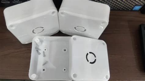 Square Cctv Camera Pvc Junction Box At ₹ 10piece In Bhiwadi Id