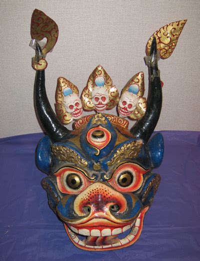 東竹林寺の仮面