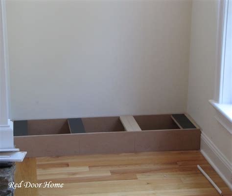 Red Door Home Built In Cabinets The Details